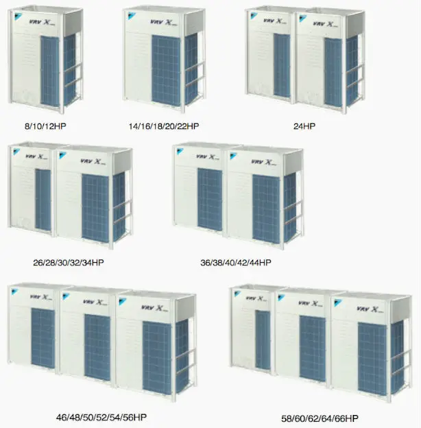Daikin One Flow Cassette VRV X - Efficient Air Conditioning