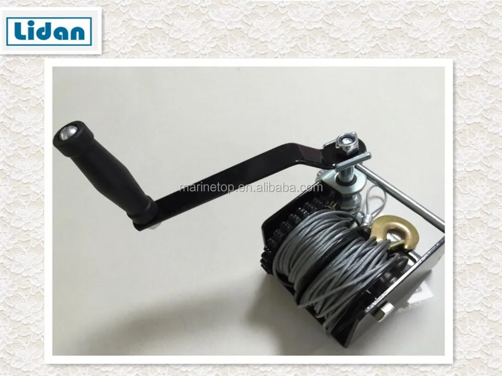 31:1 Cheap Manual Worm Gear Hand Winch,Mini Hand Winch - Buy Mini Winch ...