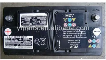 Battery For Audi Oem No.:000915105ce - Buy Battery For Audi,High ...