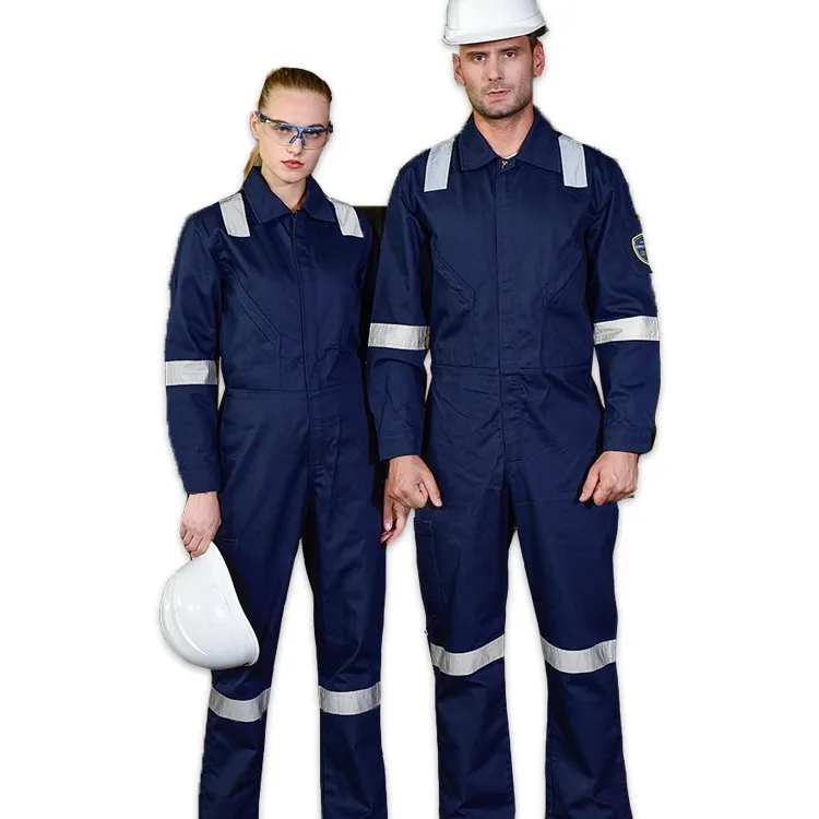 100% Fireproof Materials - FR Safety Coverall for Work Protection