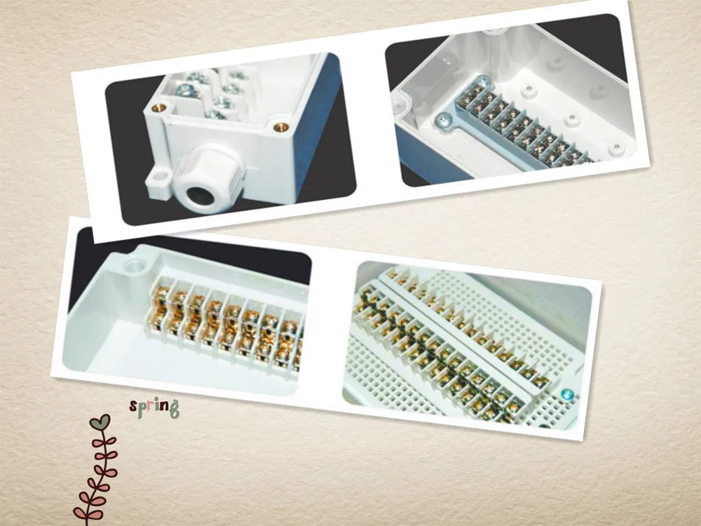 Teminal Block Box- Tj-10p-m Pvc Waterproof Electrical Terminal Block ...