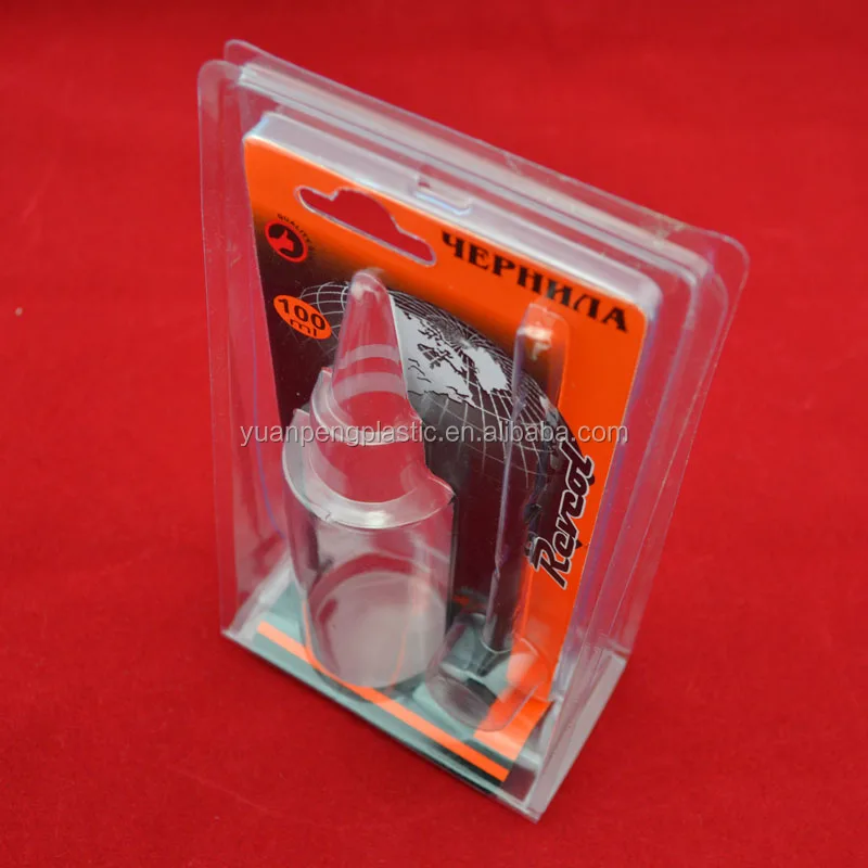 Customized Hanging Clamshell Blister Packaging with Printed Insert Card