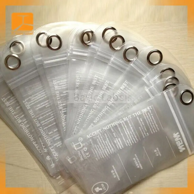 Eco-friendly Pp/pet/pvc Printed Clear Plastic Garment/clothing Hang Tag ...