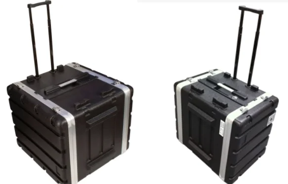 ABS Rack Case 19 Inches Depth 4U 6U 8U 10U 12U with Handles and Wheels