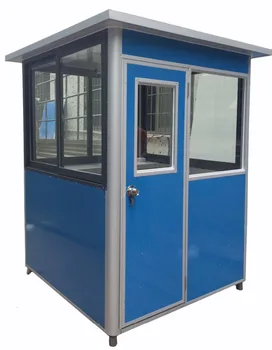 Prefabricated Movable Portable Sentry Box Mini Sentry Cabin For Sentry ...