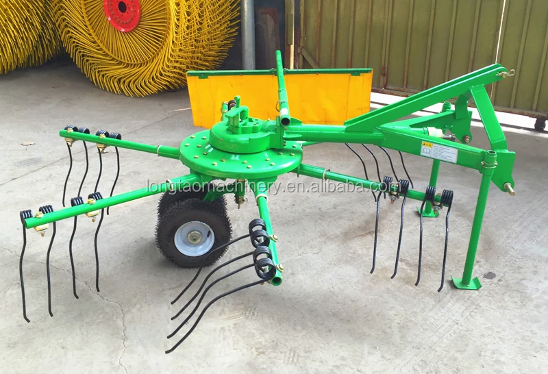 Farm Tractor Mounted Mini Hay Raking Machine with CE Approval