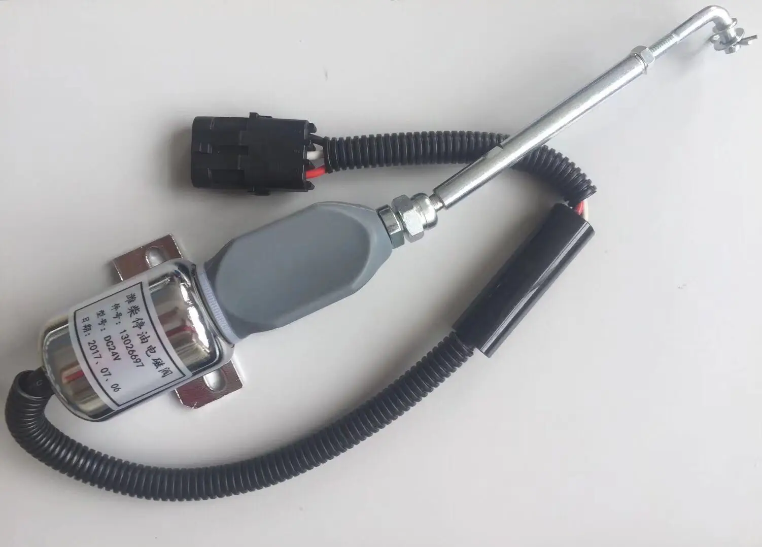 Wei Chai Engine Stop Solenoid 24v Diesel Fuel Shut Off Solenoid Valve ...