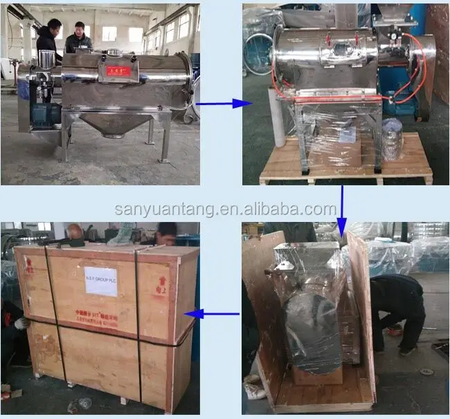 Metal Powder Airflow Horizontal Vibrating Screen Sieve / Air Jet Drum ...