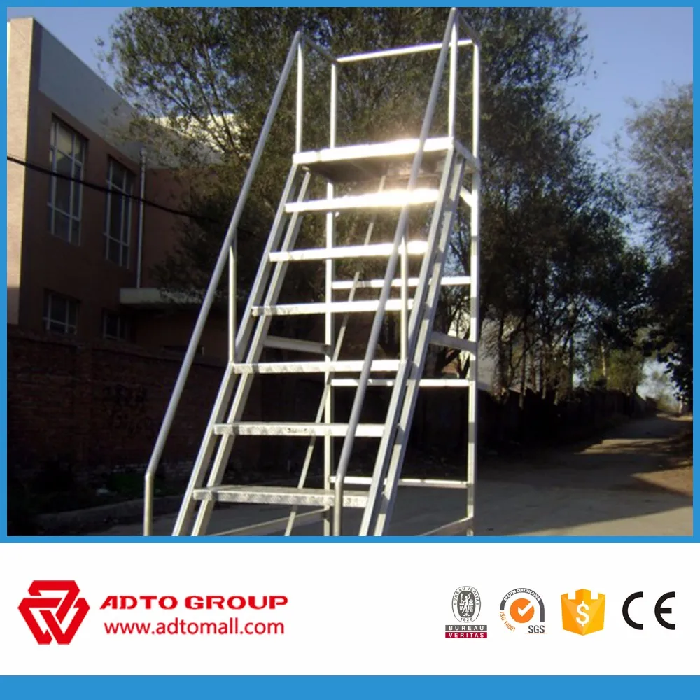 Aluminum Stairs And Platforms