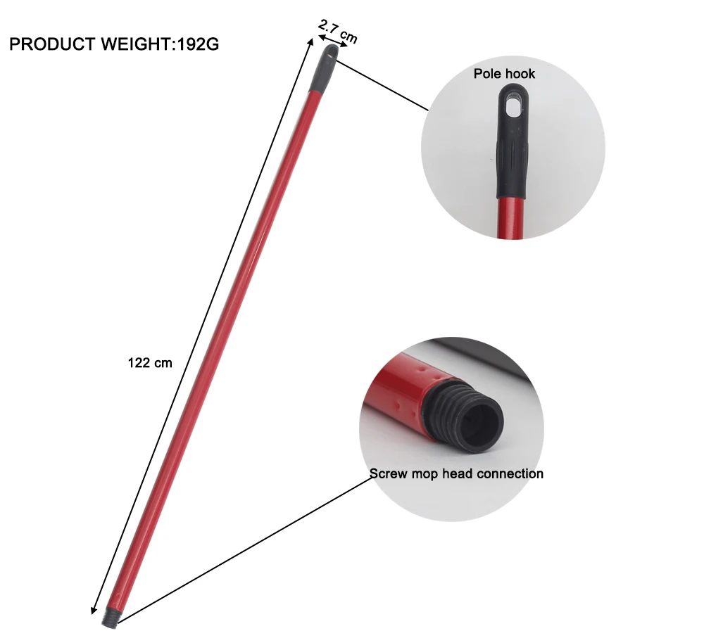 Hot Sale Easy Cleaning Tool Set Extendable Broom Stick Telescopic Pole ...