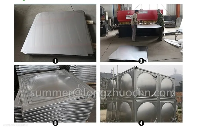 Insulated Storage Stainless Steel Square Water Tank - Buy Square Water ...