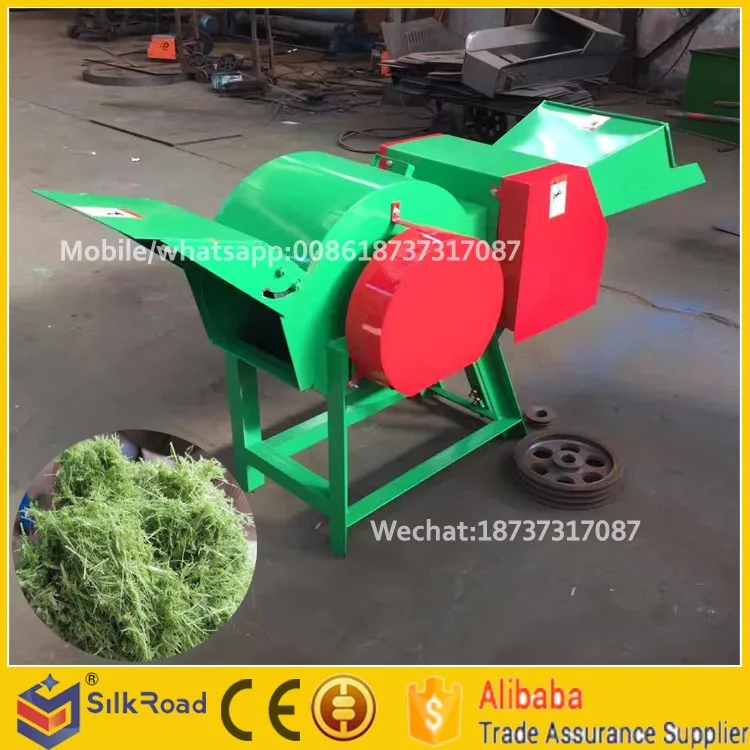 Small Forage Chopper /shredder Machine For Cow Sheep Rabbit Horse - Buy ...