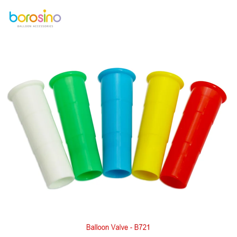 Borosino Balloon Stopper Balloon Self Seal Valves With Ribbons For Use ...