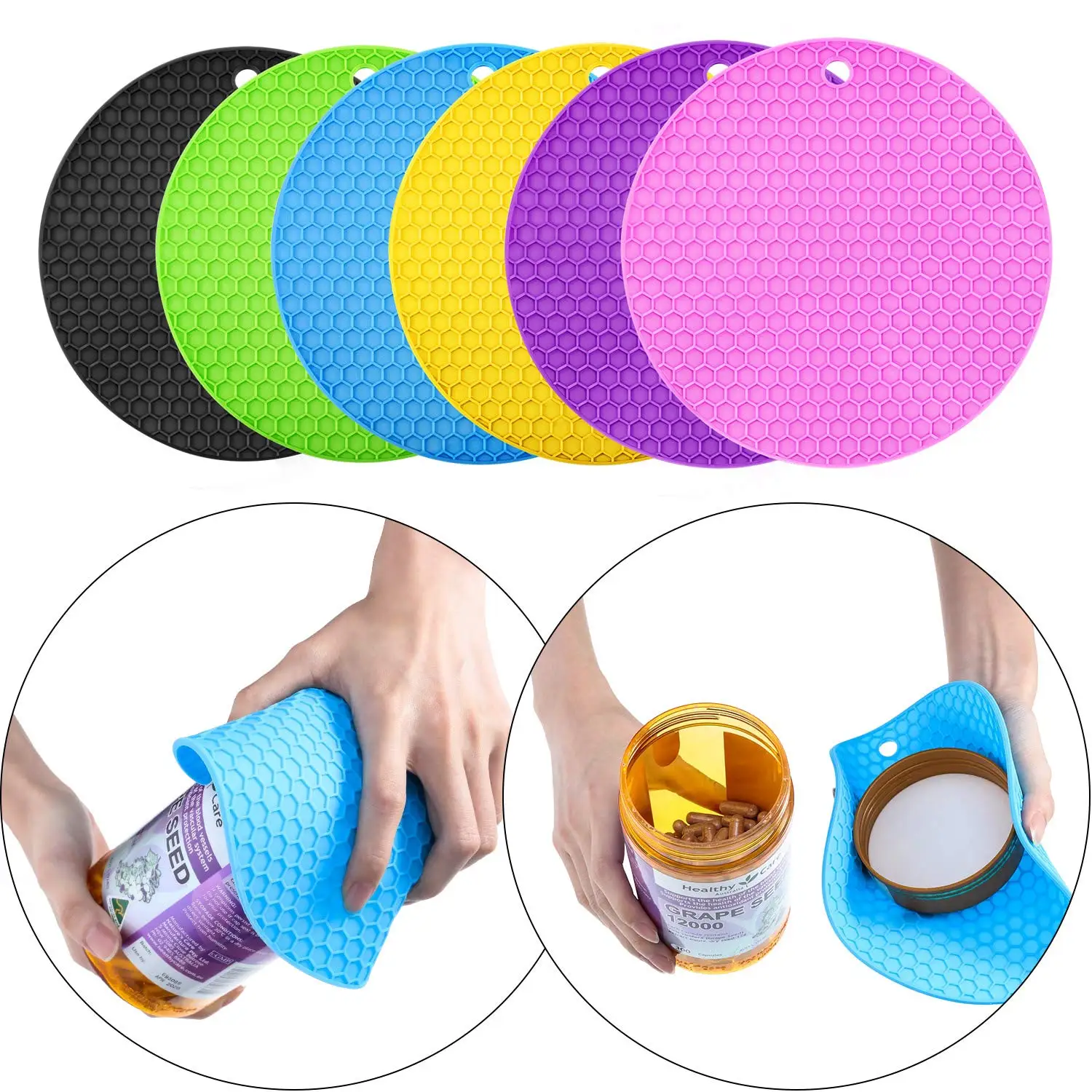 Factory Direct Selling Multipurpose Silicone Round Drying Mat,Silicone ...