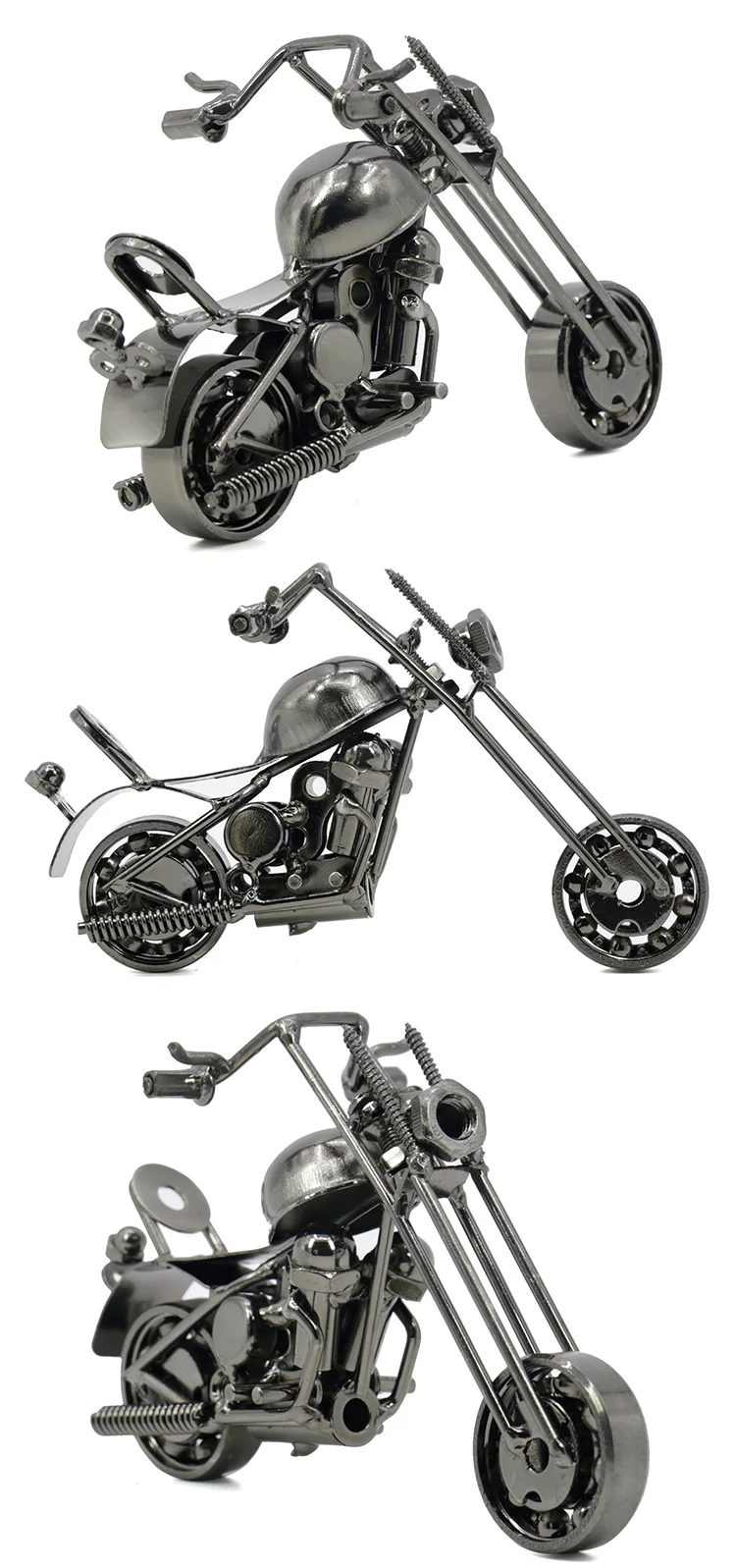 Creative Cool Metal Motorcycle Artifact Decorative Accessory Vehicle ...