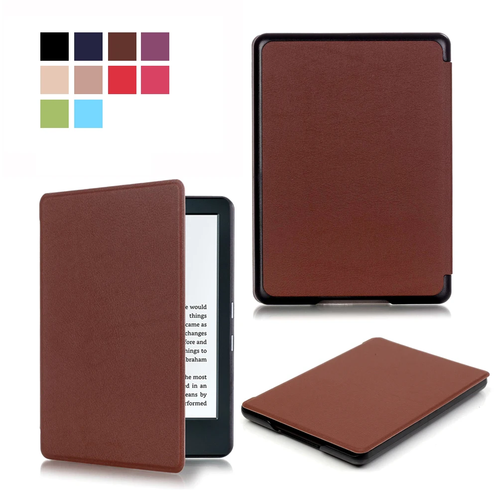 Folding Case For Kindle Paperwhite Premium Leather Smart Protective ...