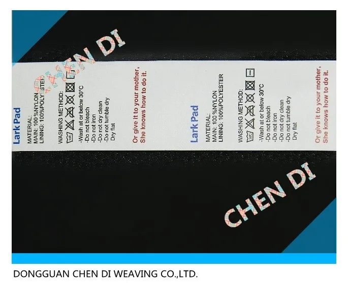 Custom Printed Clothing Silk Care Labels| Alibaba.com