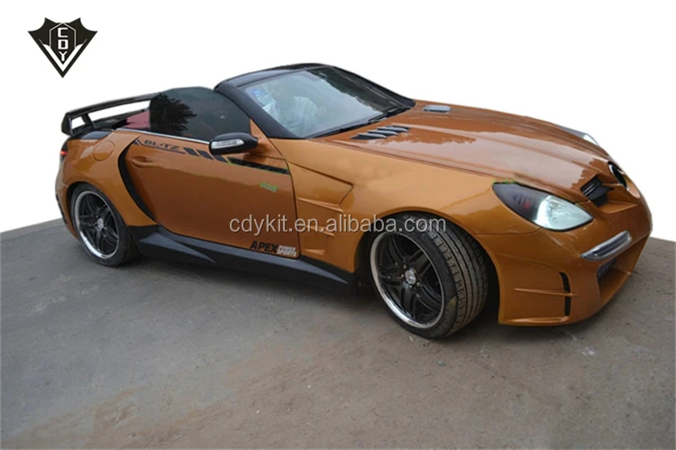Slk R171 Wide Body Kits Glasfaser Für Mercedes Benz Slk Body Kit - Buy ...