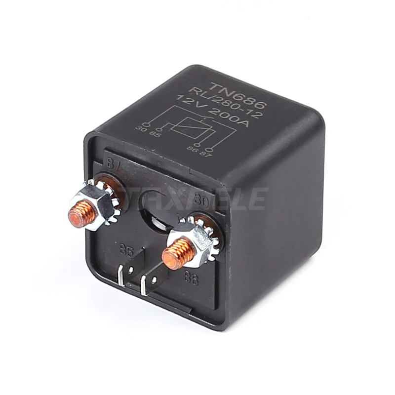 High Current Start Relay 200A 100A - 12V/24V Power Automotive