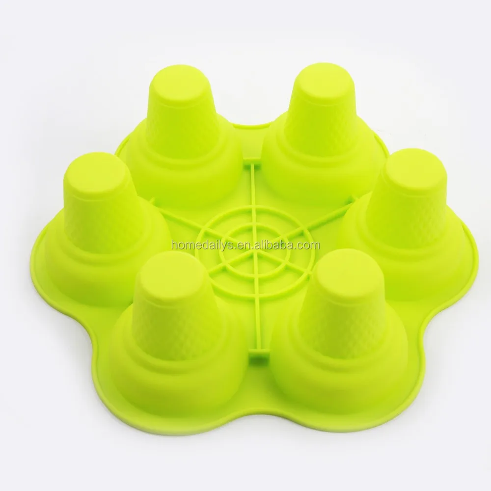 Food Silicone Customized Design Ice Cream Cone Cake Pan - Buy Molds ...