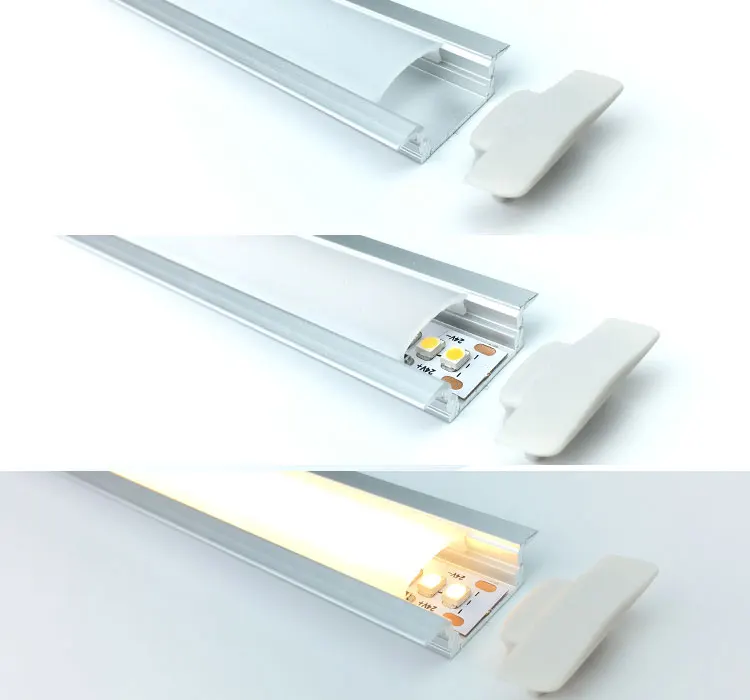 Ecoscan Aluminum Led Channel Track 12.5mm Aluminium Led Profile - Buy ...