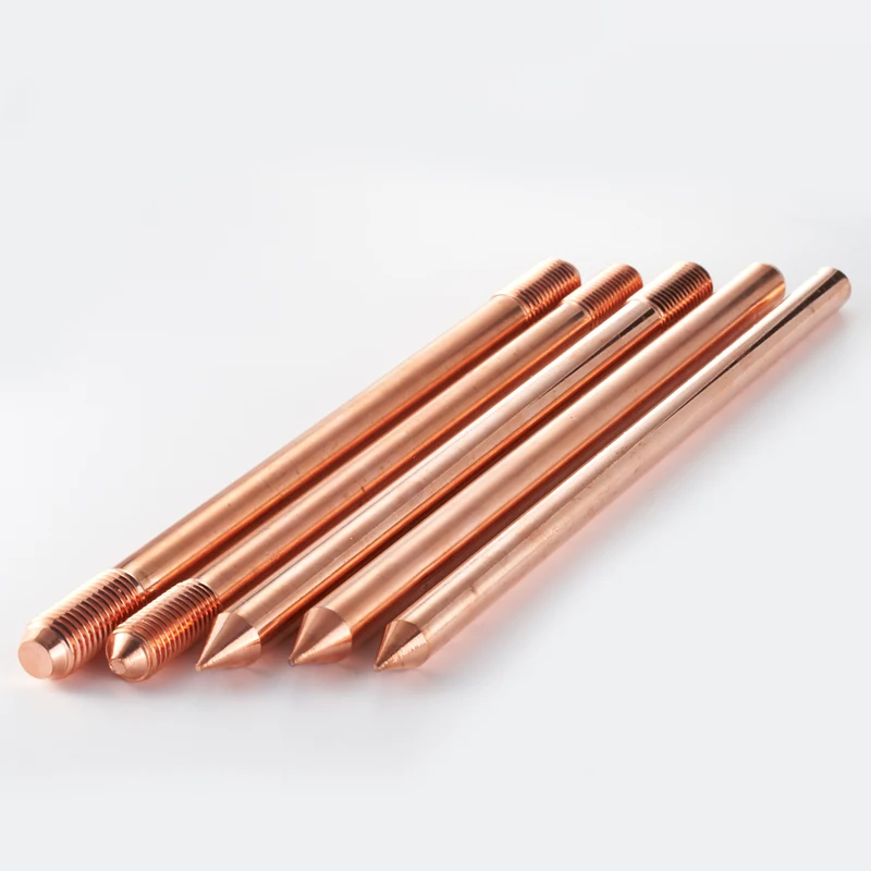 Ul Listed 467 1/2" 5/8" 3/4" Solid Copper Bonded Earth Rod Price ...