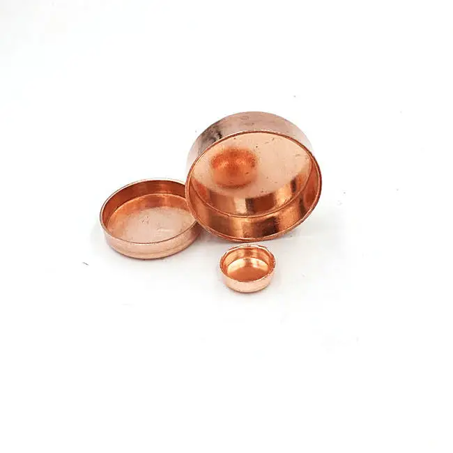 Copper Caps For Plumbing/round Pipe End Caps/cap Fittings For Air ...