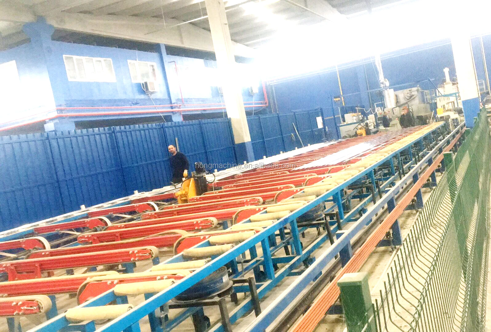 Belt Type Aluminum Handling Table for Extrusion Press
