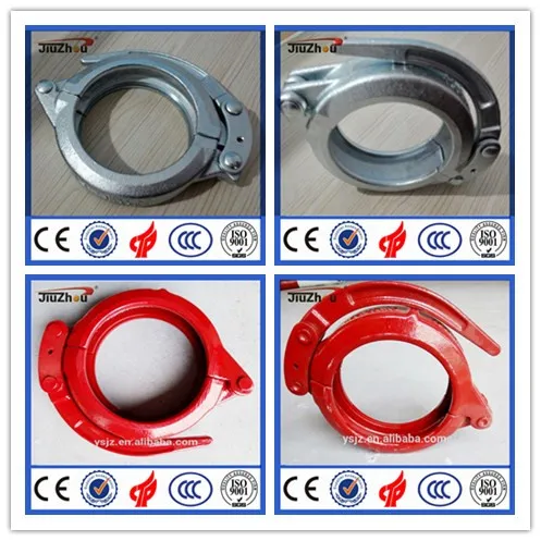 4 Inch Concrete Pump Steel Pipe Snap Coupling Clamp - Buy Snap Coupling ...