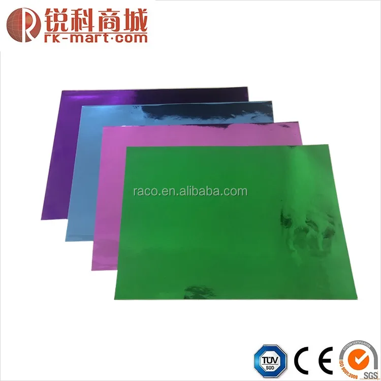 Foil Color Paper With Metallic Coating Paper A4 80g Color Metallic ...