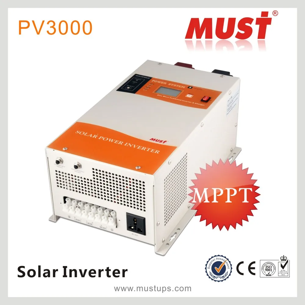 Must Mppt 1kw 1.5kw 2kw 3kw 4kw 5kw 6kw Solar Hybrid Inverter - Buy ...