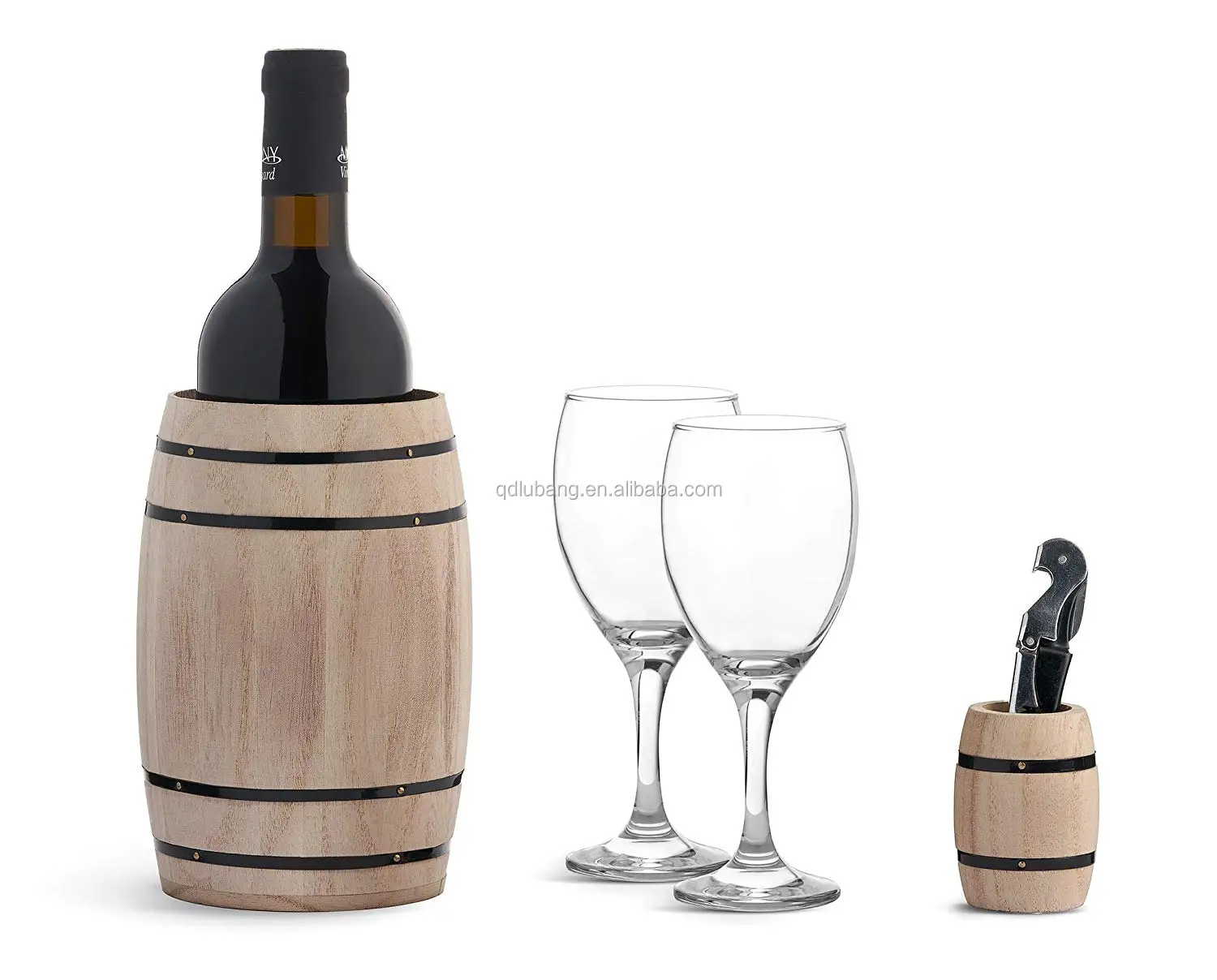 Wood Wine Barrel,Kitchen Canister - Buy Wine Bottle Canister,Wooden ...