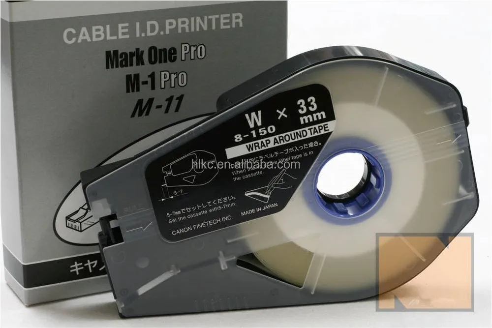 3476a075 Wrap Around Tape 33mm X 8m Cable Id Printer M-1 Pro,M-1 Std,M-1 Proii,Mk1000,Mk2000 ...