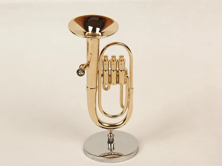 2019 New Home Decoration Music Gift,Miniature Brass Wind Instruments ...