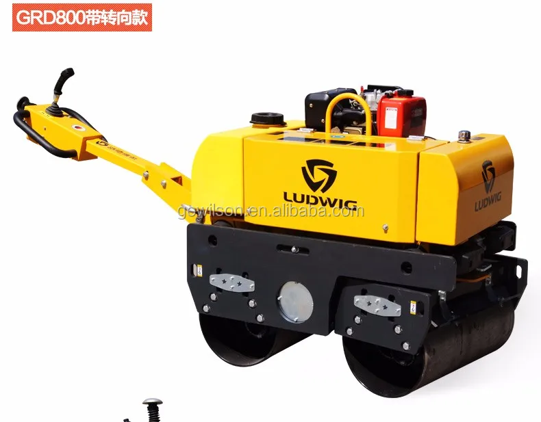 Mini Rolo Vibratório Manual Para Estrada,Para Asphalto,Compactor De ...