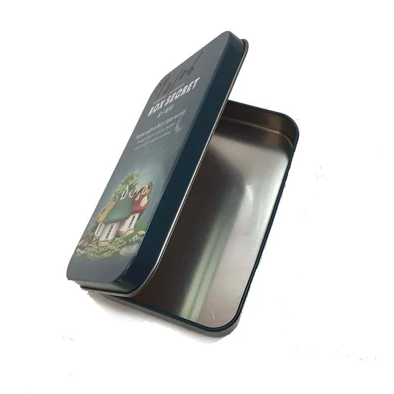 Metal Pencil Case Hinged Pencil Tin Box For Student - Buy Metal Pencil ...