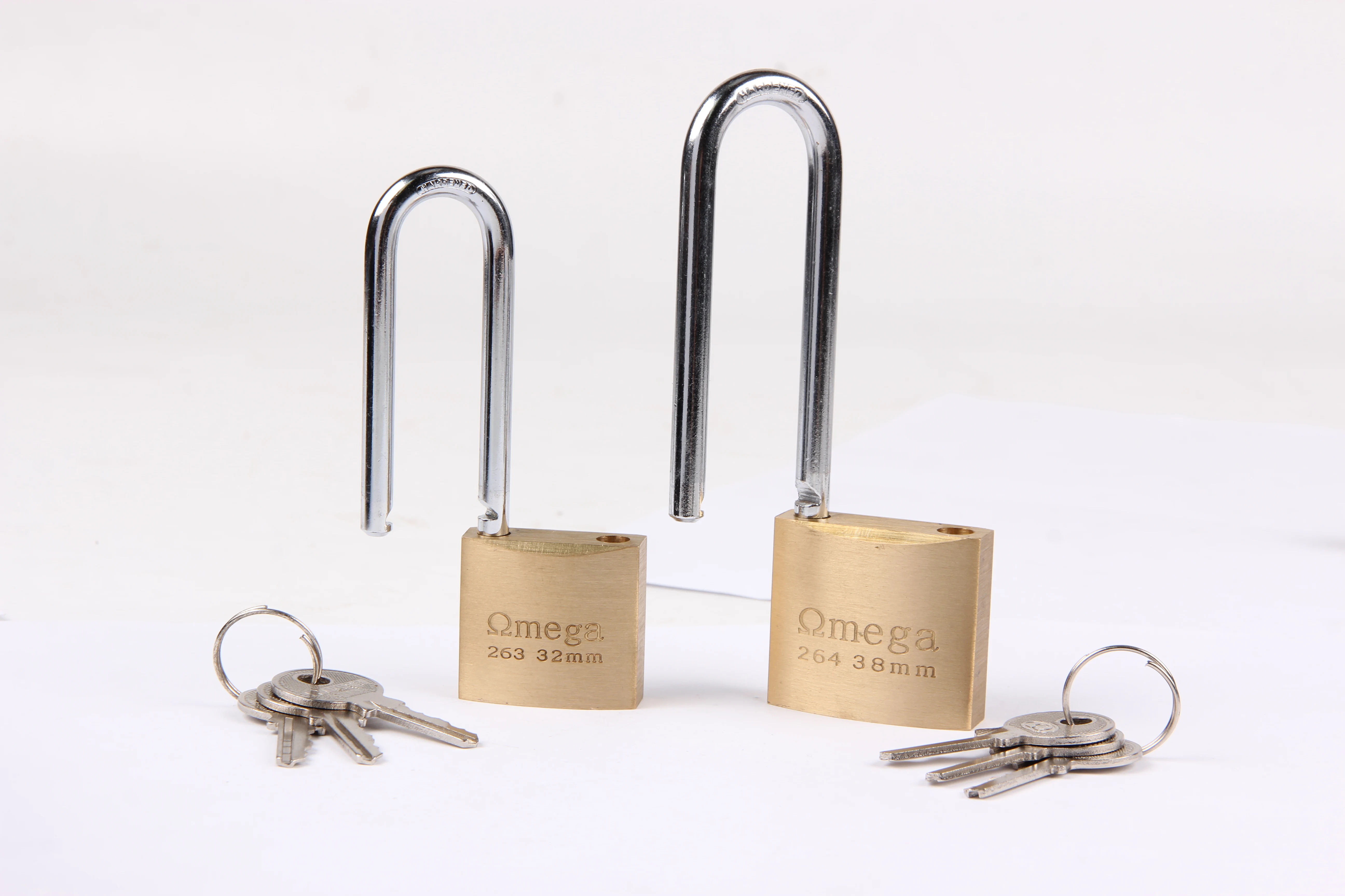 High Security Long Neck Lock - Durable Brass Padlock