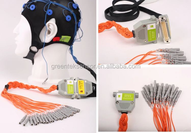 Greentek Electrodes EEG Adapter Cable - Reliable & Safe