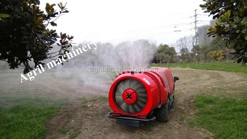 Self Propelled Garden Orchard Sprayer Vineyard Highpress Boom Tank Air ...