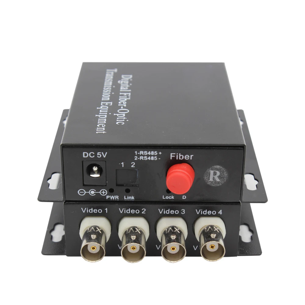 Low Price Fiber Optic Digital Cctv Video Converter 4 Ports Digital Cctv ...