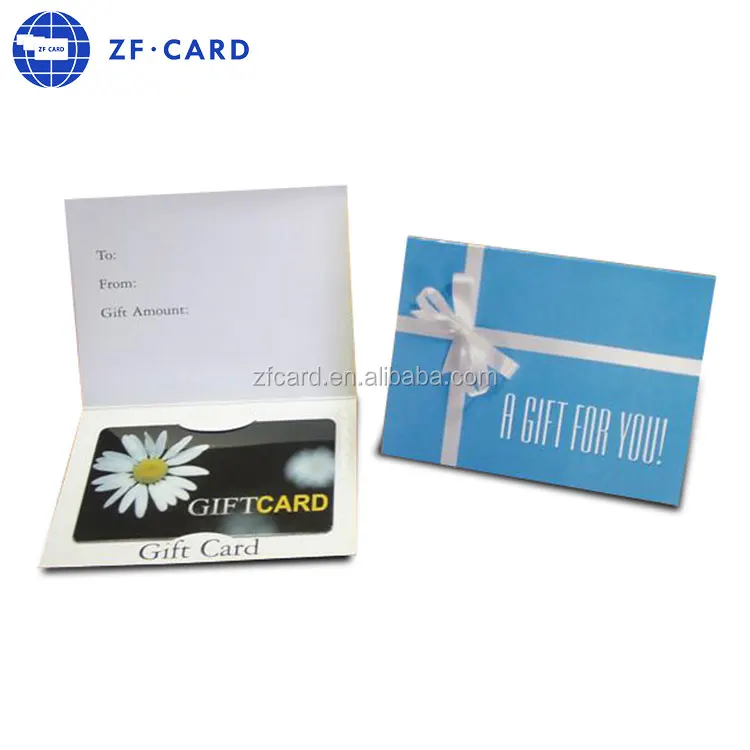 American Gift Card With Cardboard Backing - Buy Gift Card,Blank Gift ...