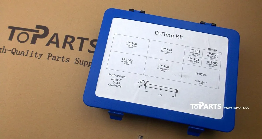 Kit O-ring 4c-4782 4c4784 D Anel Selos Caixa De Kit Para 1p3706 1p3705 ...