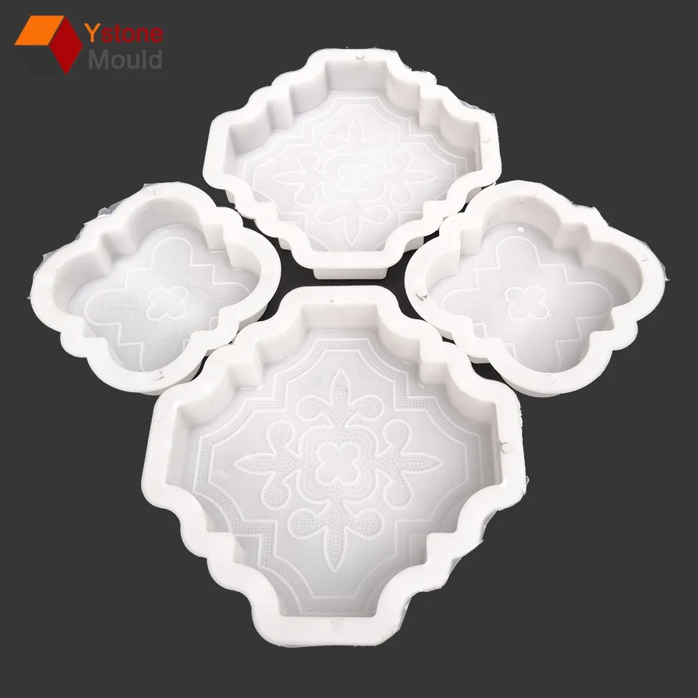 Africa Interlocking Precast Plastic Concrete Paver Mould for Sale