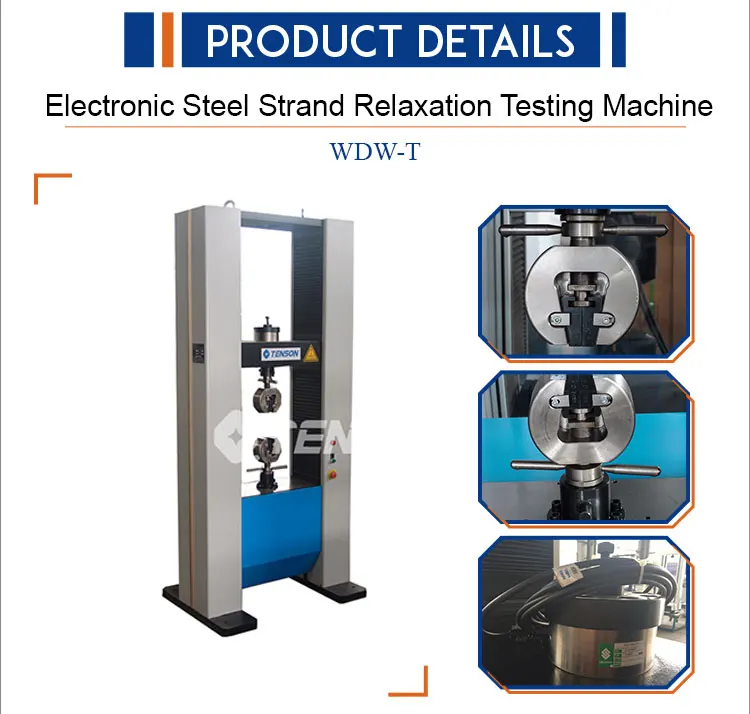 Geo Textile Universal Testing Machine Wide Strip Tensile,With Tensile ...