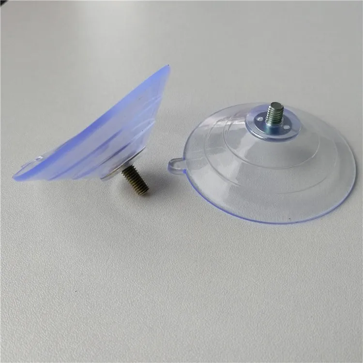 Manufacturer Vacuum Silicone Suction Cup with Screw Thread