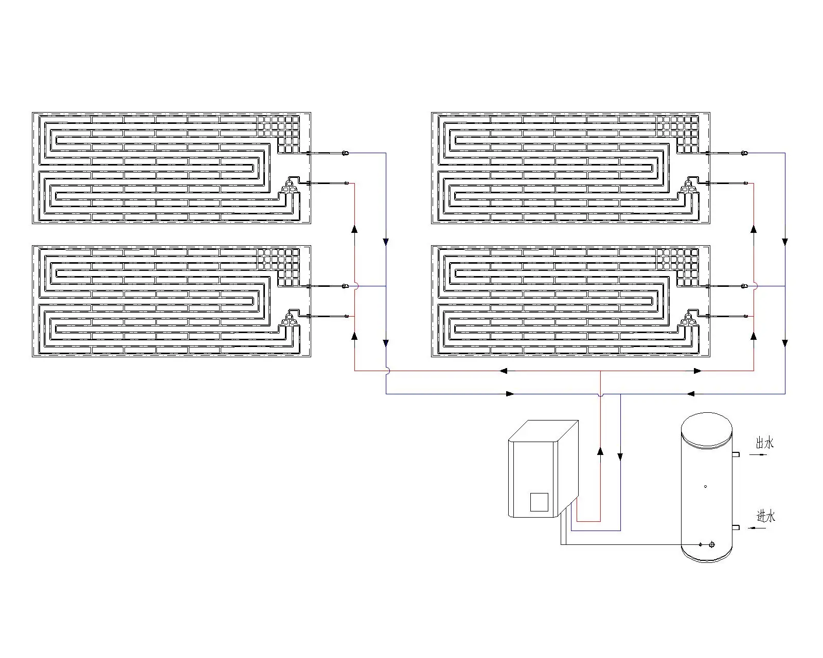 Thermodynamic System /thermodynamic Solar Heat Pump Water Heater ...