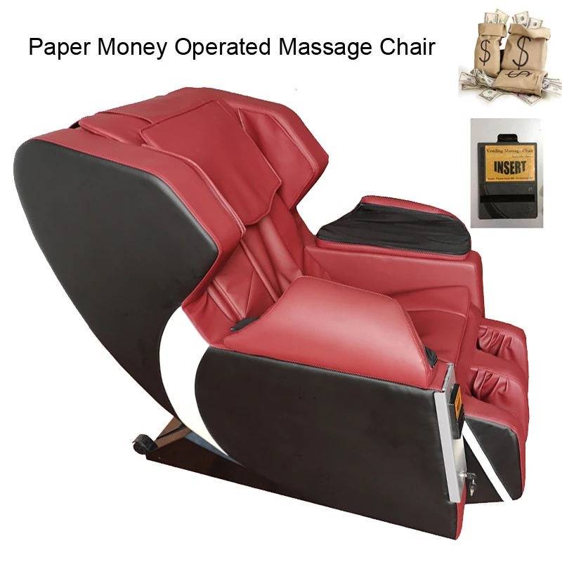 3d Full Body Coin And Bill Vending Massage Chair With Credit Card Visa ...