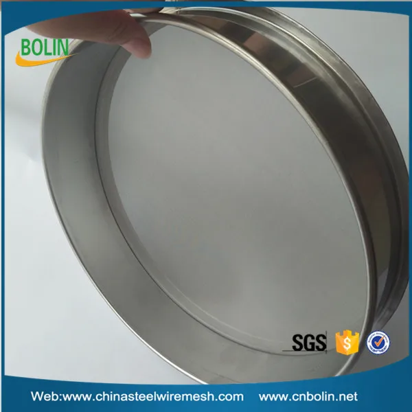 100 Micron 150 Micron 200 Micron Stainless Steel Wire Sand Mesh Sieve ...