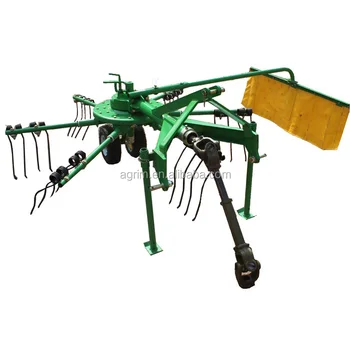 Tractor Pto Driven Rotary Hay Rake And Grass Tedder - Buy Tractor Pto ...