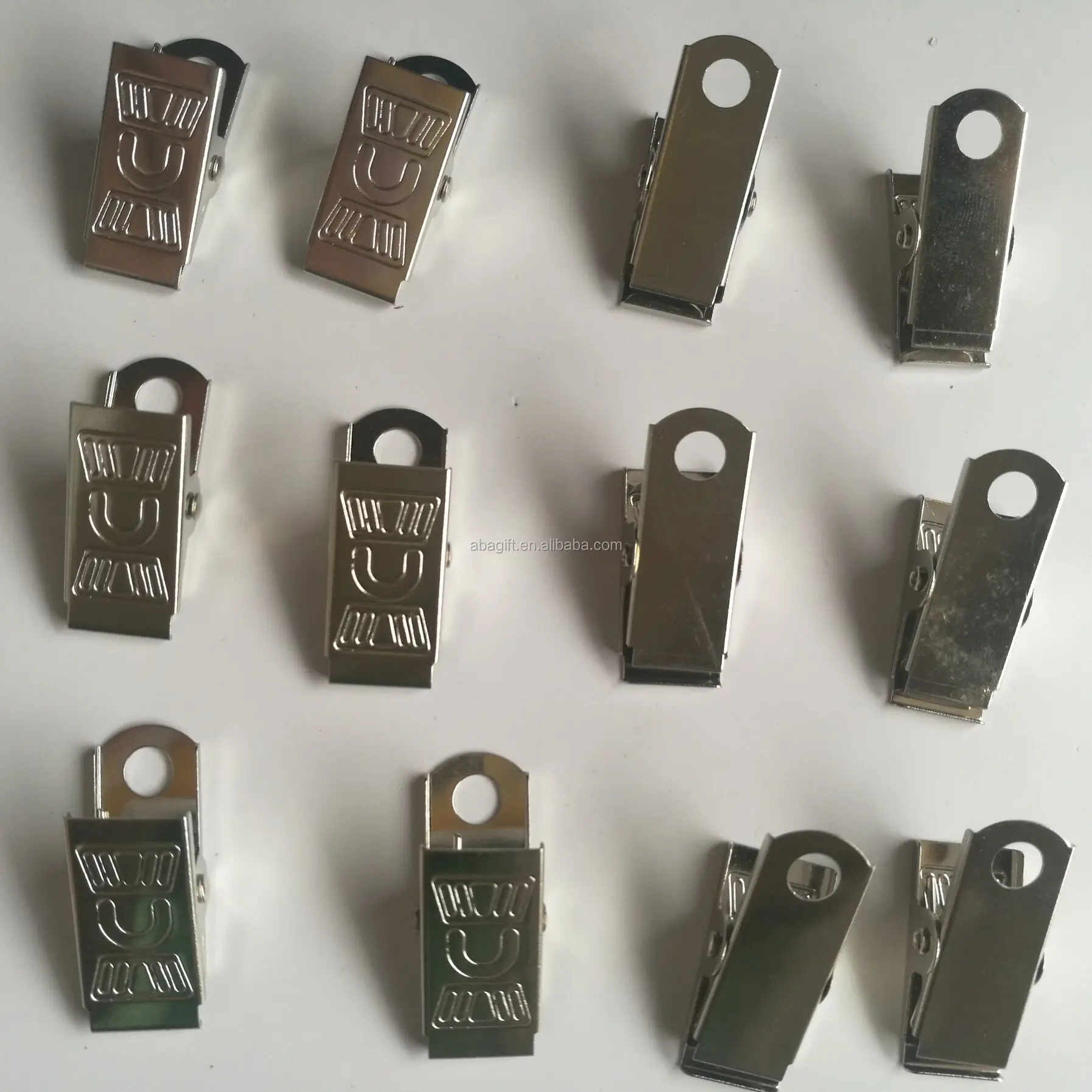 Durable Metal Paper Card Crocodile Clips - Secure & Versatile